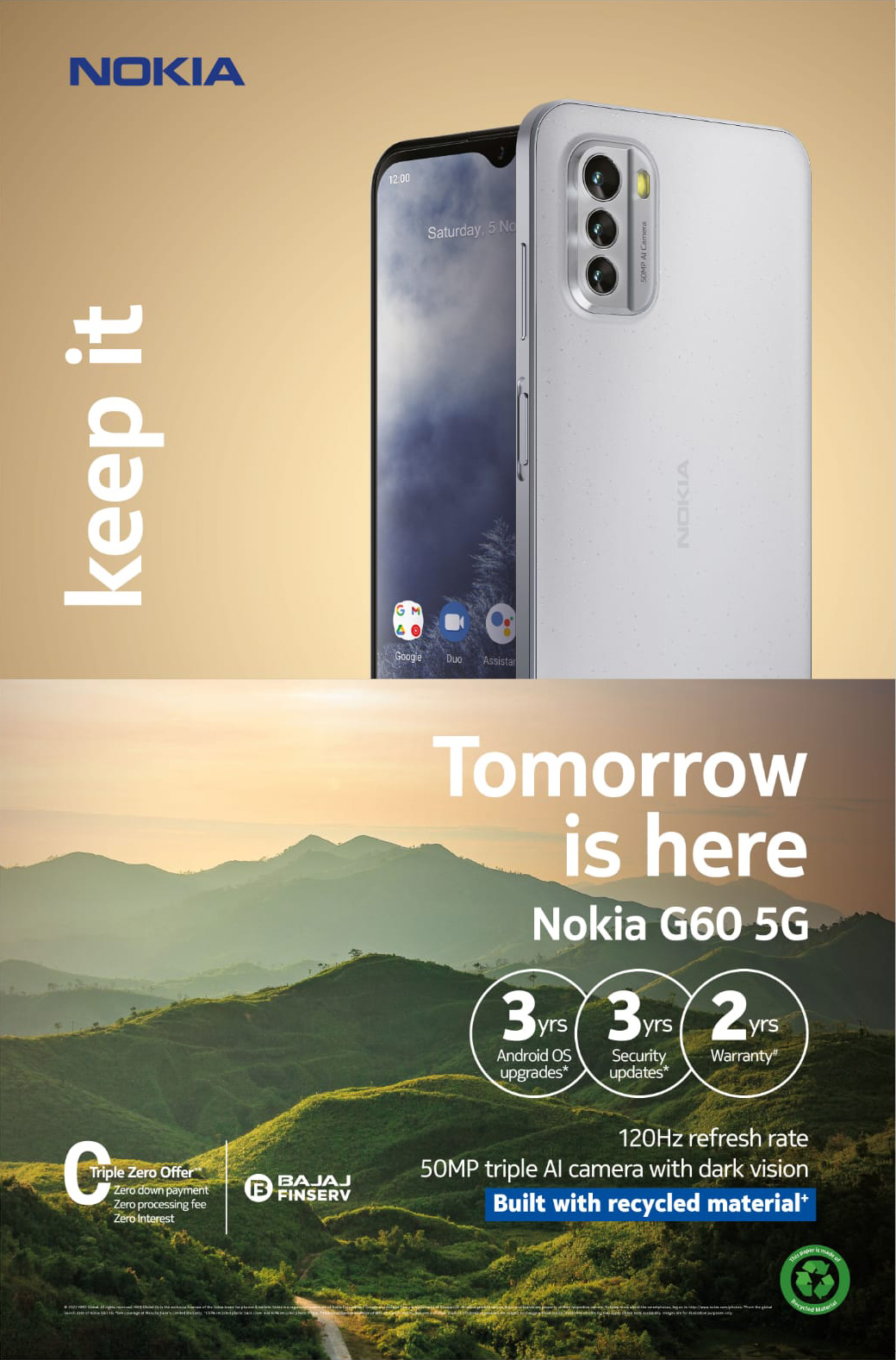 Nokia G60 5G Launch: भारत में लॉन्च हुआ Nokia का ये दमदार फोन, यहां जानें कीमत, फीचर्स और ...